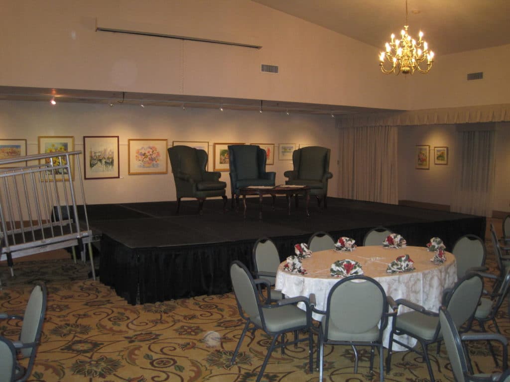 STAGE SIZES AND PRICES - A.V. Rental Services Inc