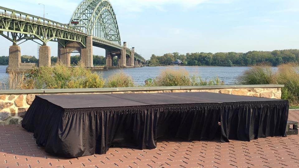 STAGE SIZES AND PRICES - A.V. Rental Services Inc