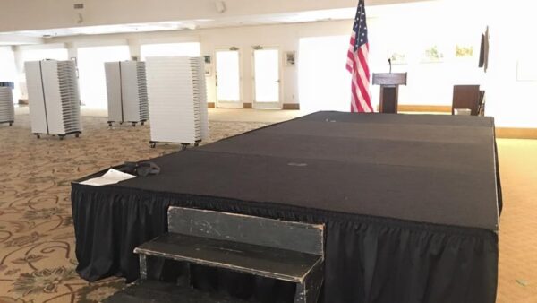 STAGE SIZES AND PRICES - A.V. Rental Services Inc